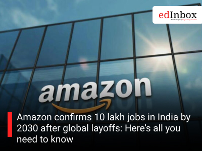 Amazon confirms 10 lakh jobs in India by 2030 after global layoffs ...